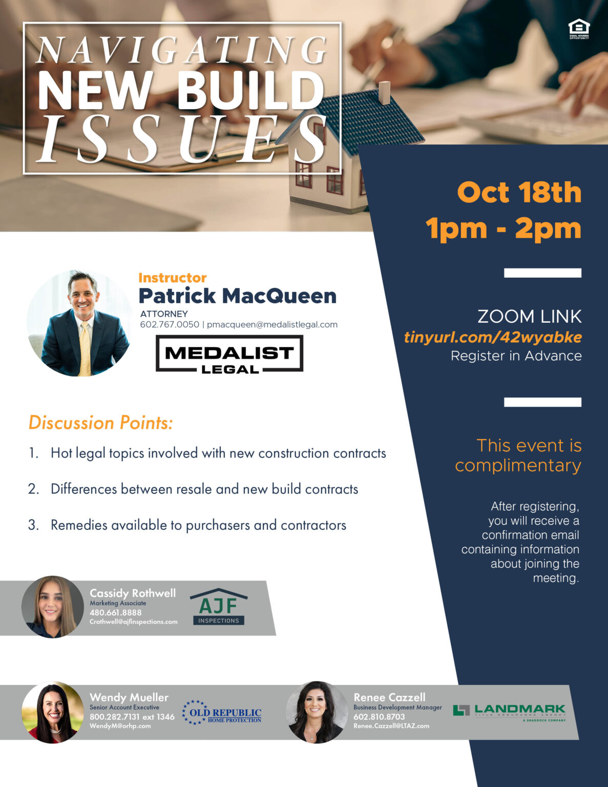 Navigating New Build Issues - Landmark